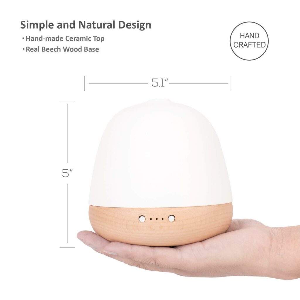 Mia Solid Wood Ultrasonic Diffuser - Goodmart