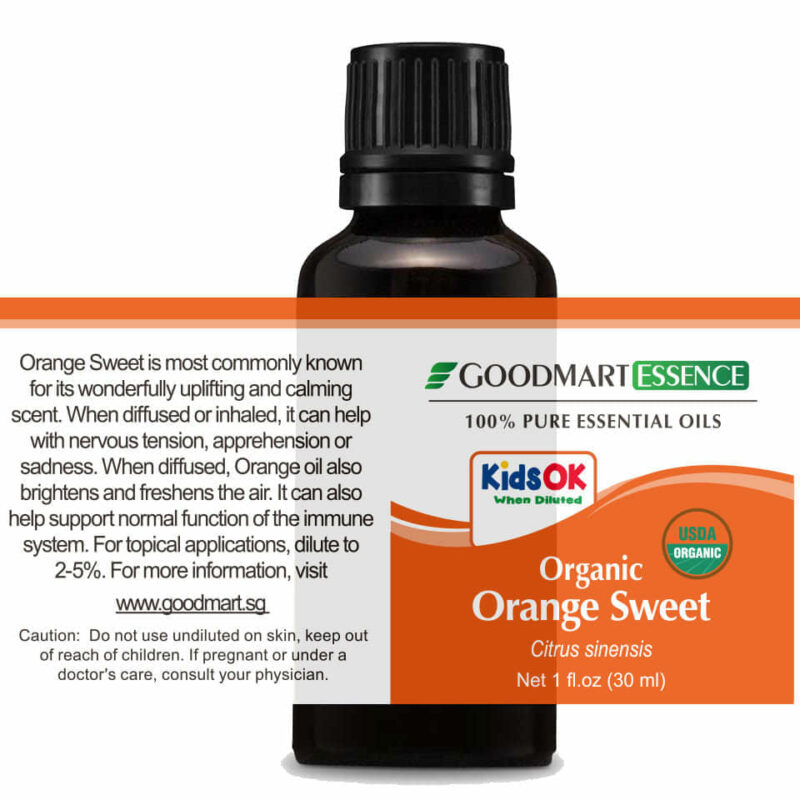 Organic Orange Sweet Essential Oil - Goodmart