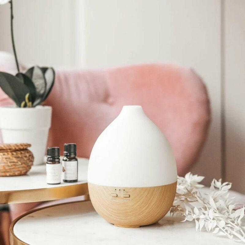 200ml Raindrop Style Ultrasonic Aroma Diffuser - Goodmart